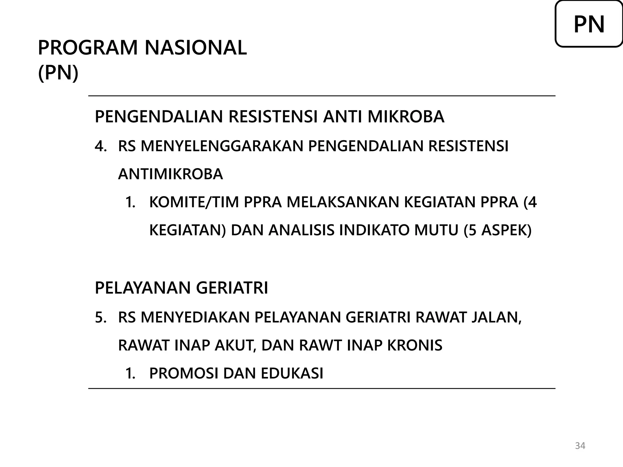 Standar Nasional Akreditasi Rumah Sakit | PPTX
