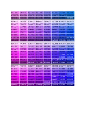 Standar 16 nama kode warna html,php,web desain | DOCX