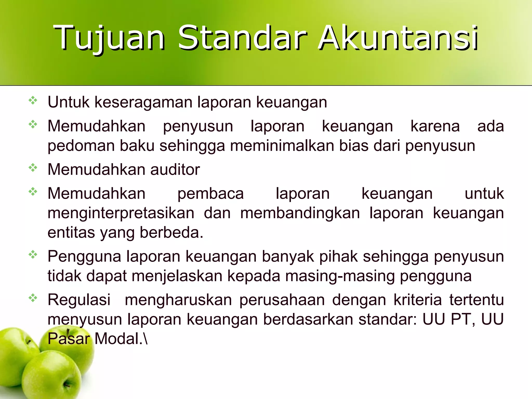 Standar akuntansi keuangan | PPT