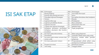 Perbedaan SAK ETAP dengan SAK EP yang mulai berlaku pada tahun 2025 | PPTX