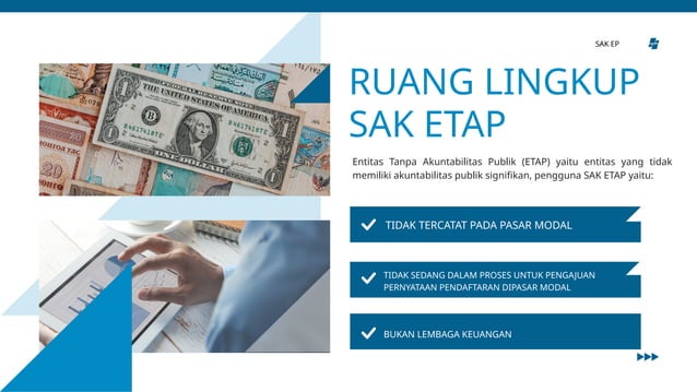 Perbedaan SAK ETAP dengan SAK EP yang mulai berlaku pada tahun 2025 | PPTX