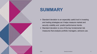Standard deviation | PPTX