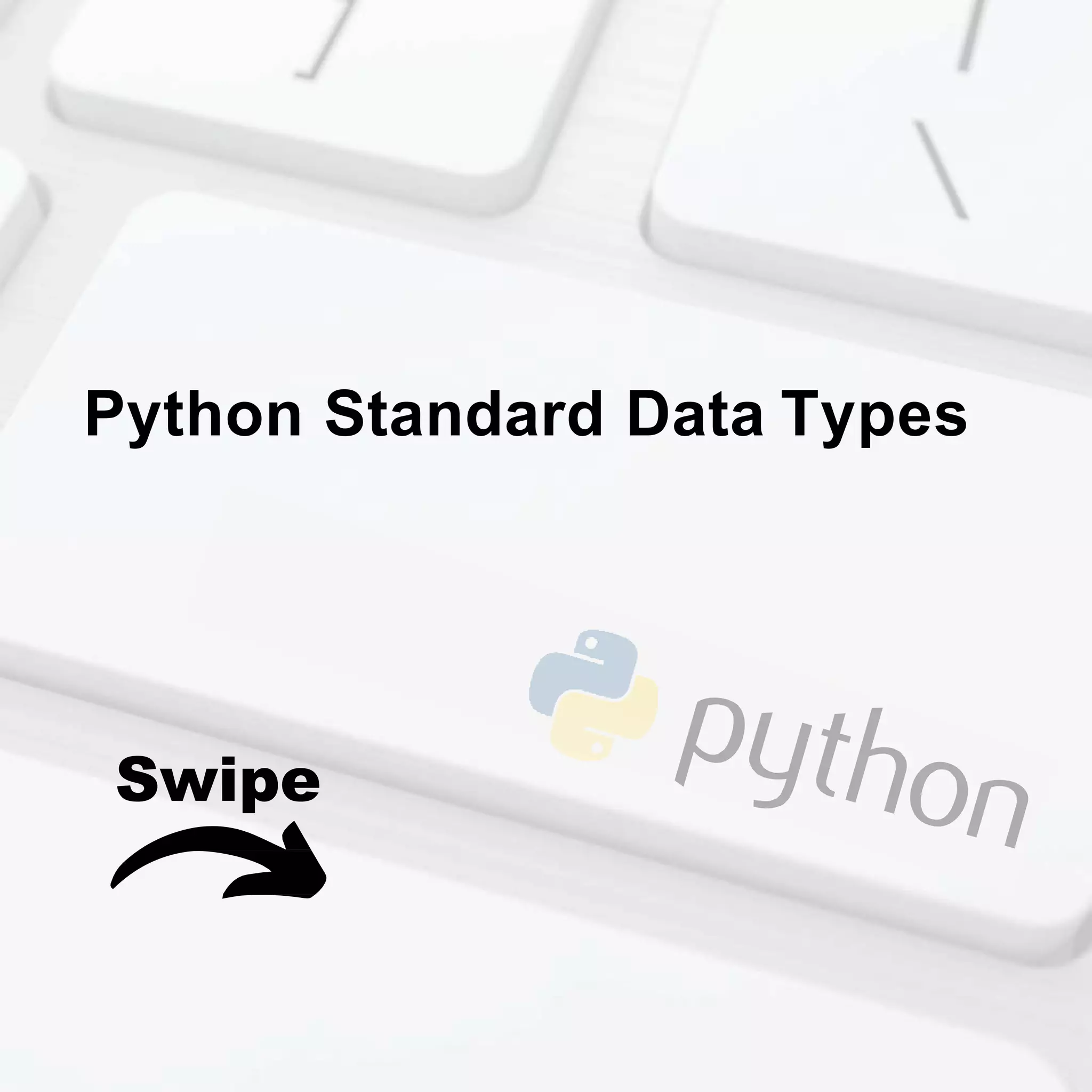 Standard data-types-in-py | PDF