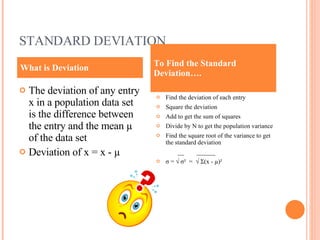 Standard Deviation | PPT