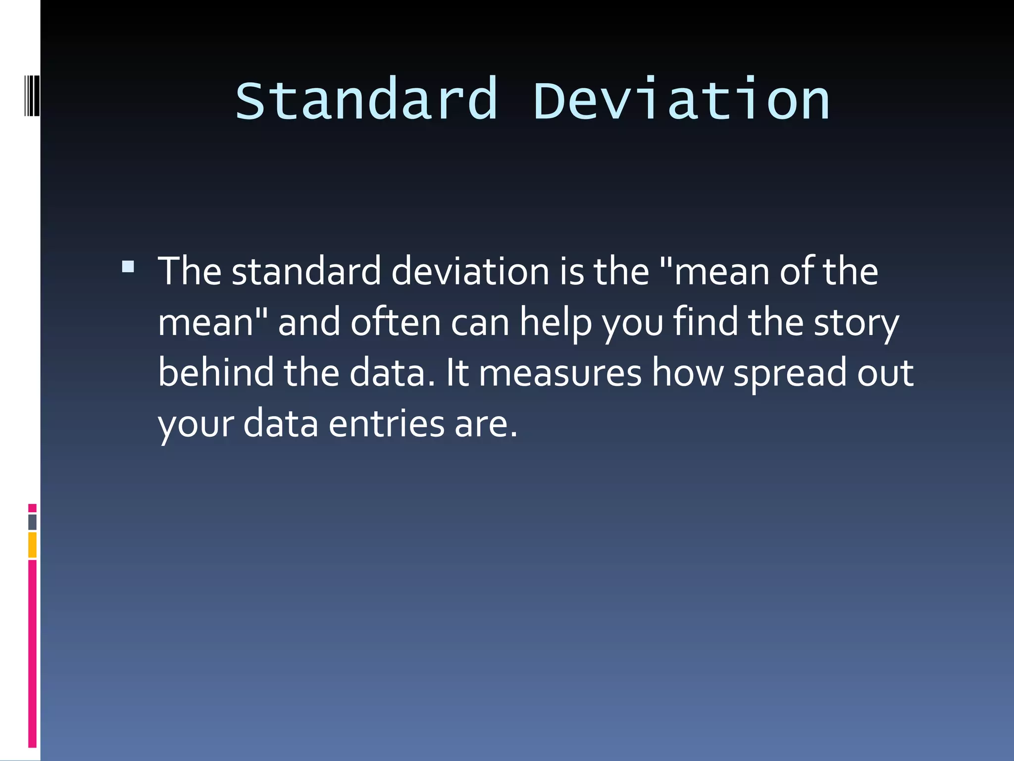 Standard Deviation | PPT