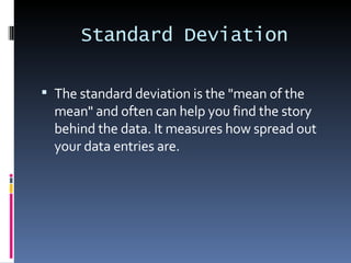 Standard Deviation | PPT