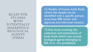 Standard Laboratory Methods and Techniques | PPTX