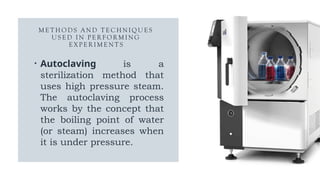 Standard Laboratory Methods and Techniques | PPTX