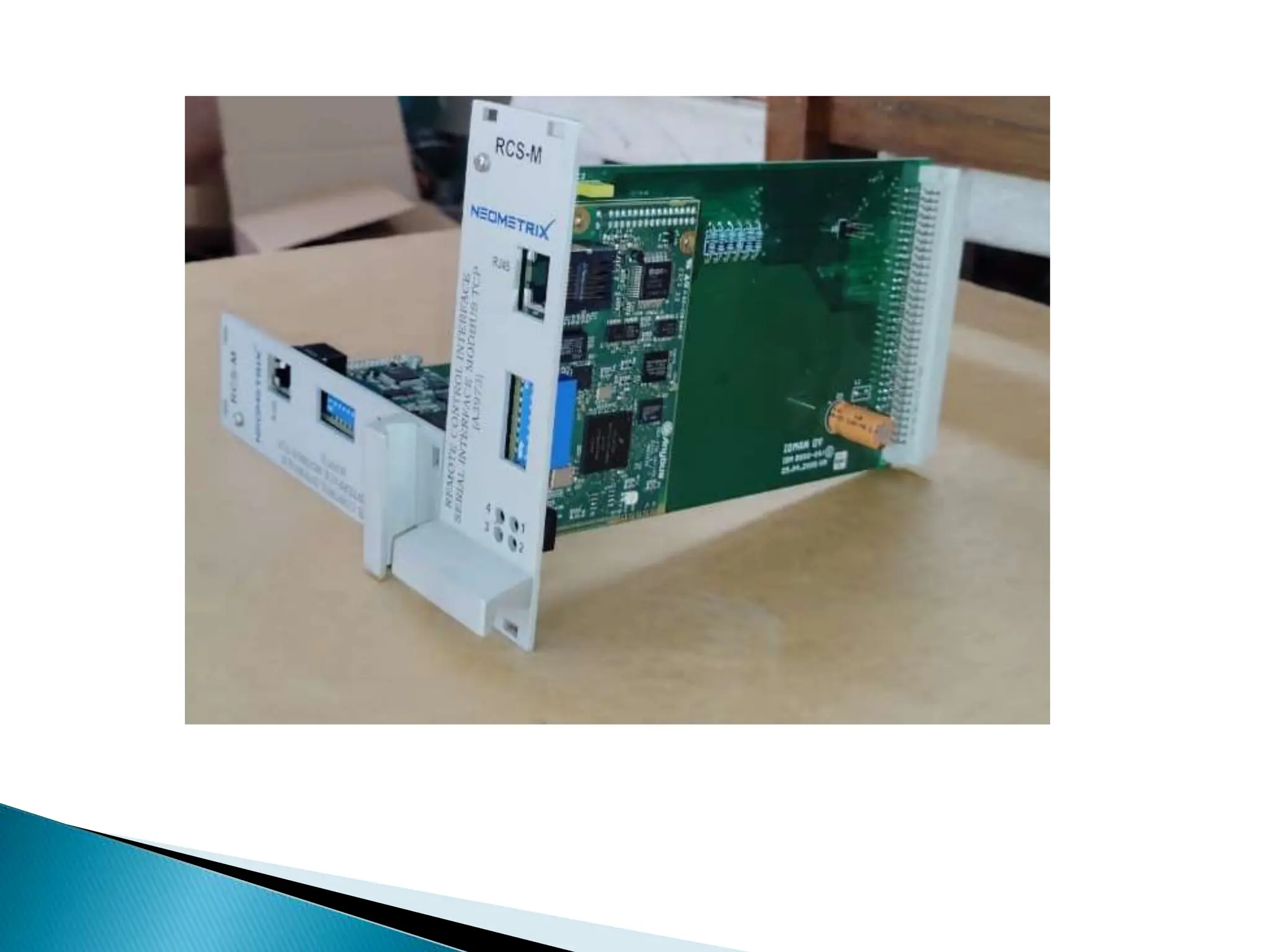 Standard Reomte Control Interface - Neometrix | PPT