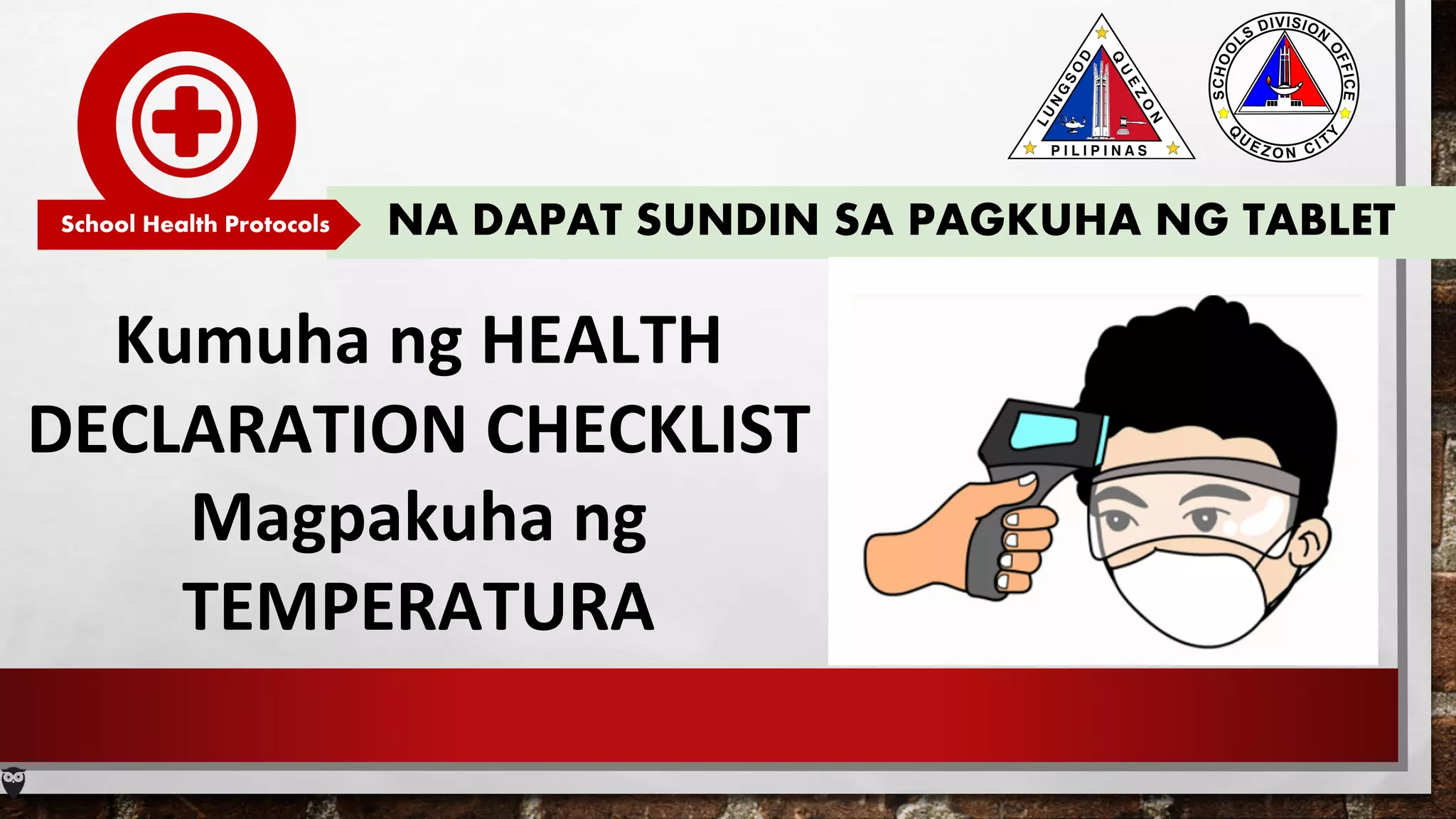 Standard tablet distribution procedures | PPT