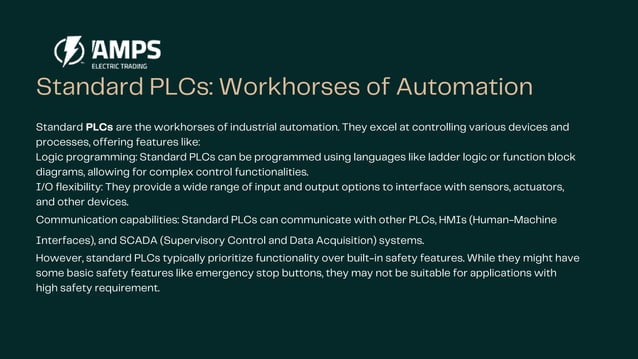 standard Vs Safety PLCfrom Authorise Schneider Distributor in Qatar | PPT