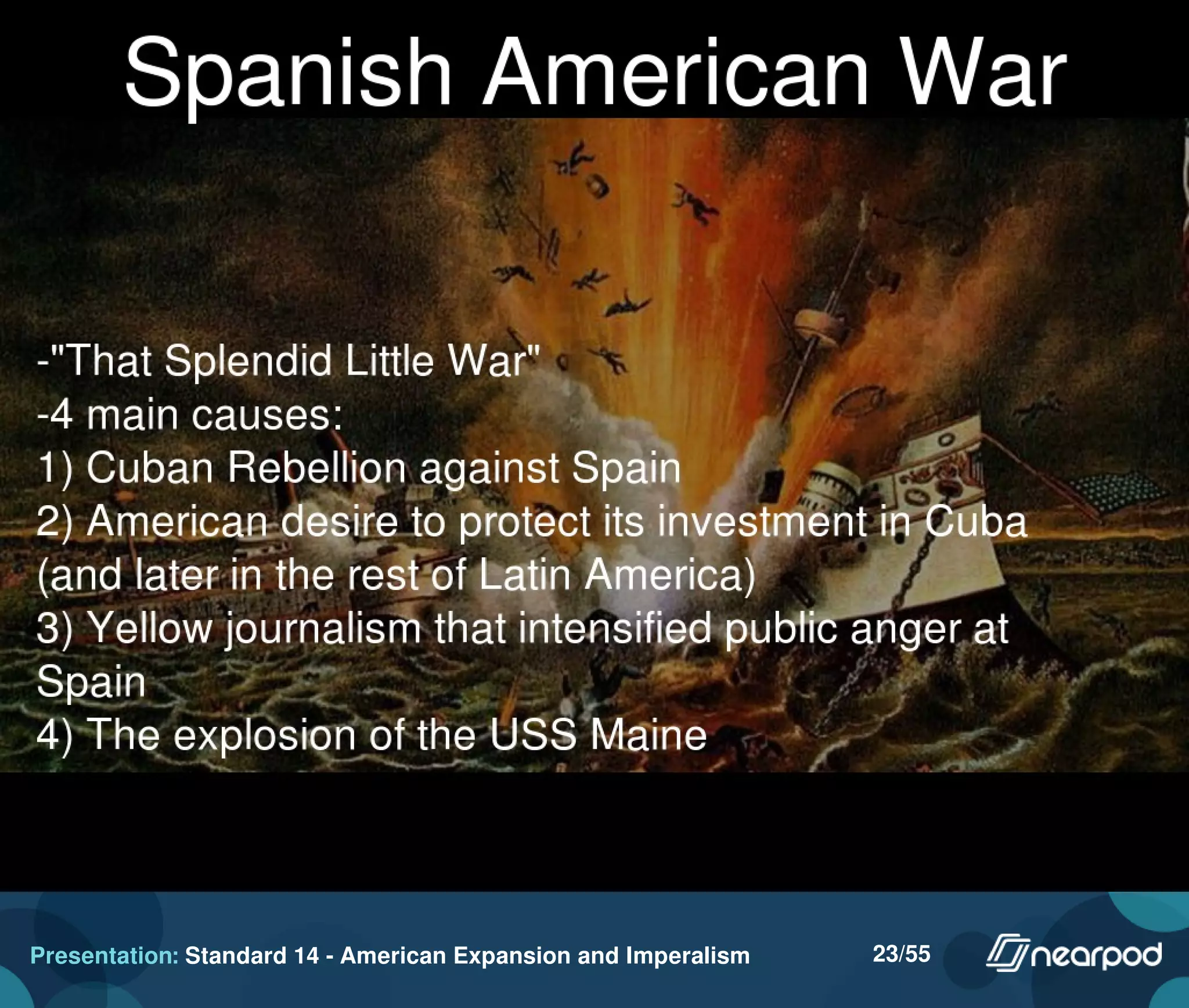 Standard 14 american expansion and imperalism | PDF