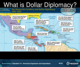 Dollar Diplomacy Map