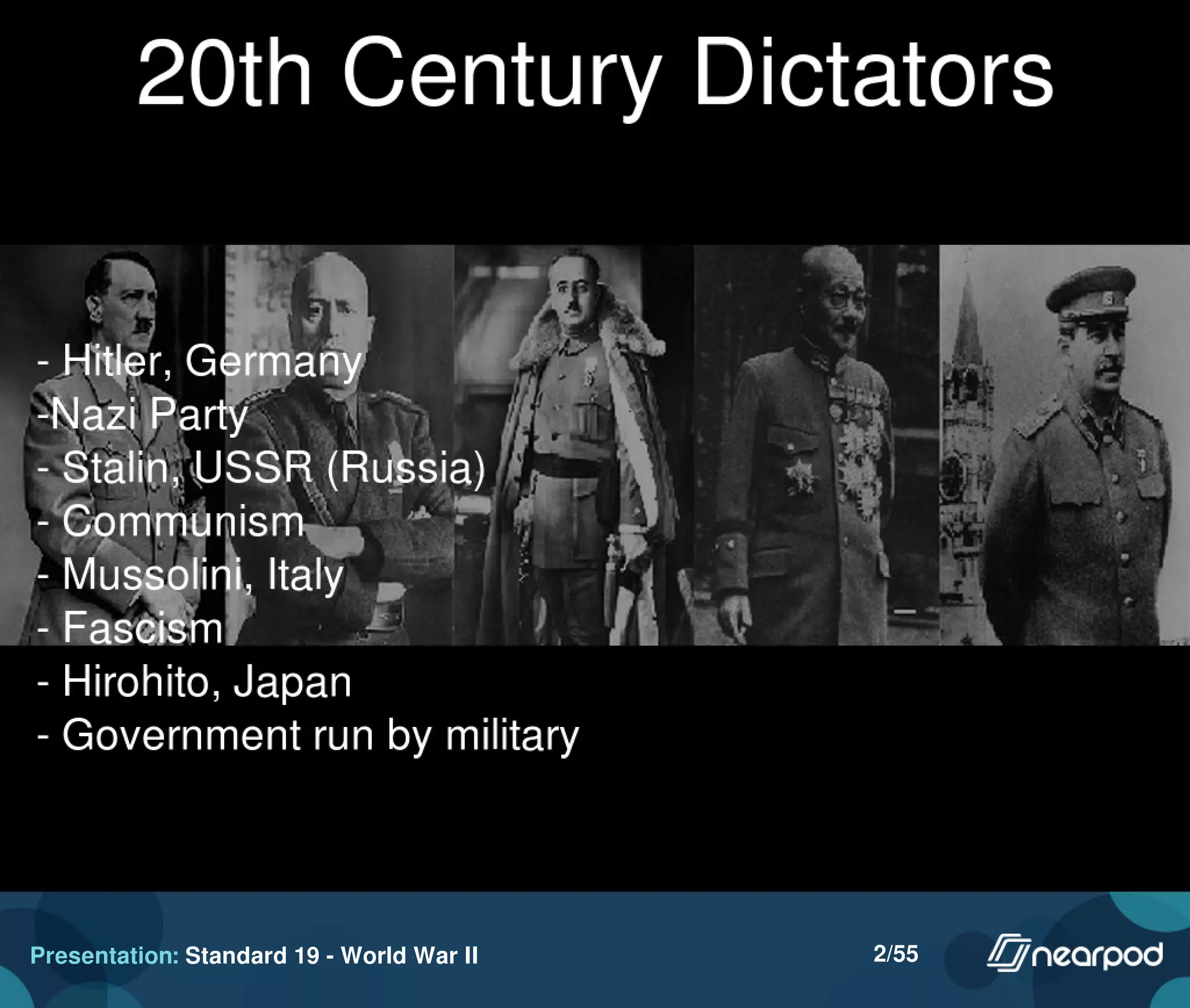 Standard 19 world war ii nearpod | PDF