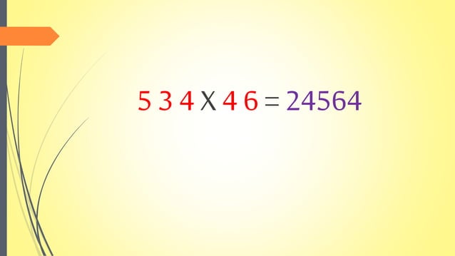 Standard algorithm multiplication | PPTX | Technology & Computing