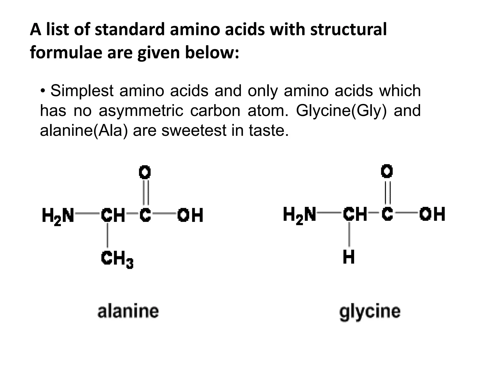 Standard amino acids | PPTX