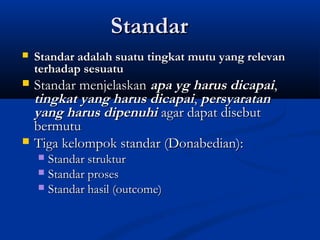 Standar dan sop (1) | PPT