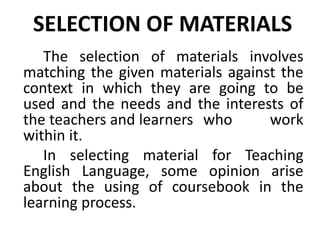 Standard approaches to material evaluation | PPTX