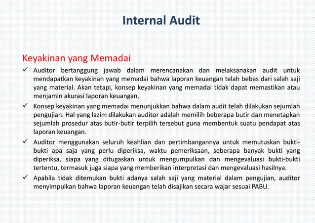 Standard Auditing | PPT