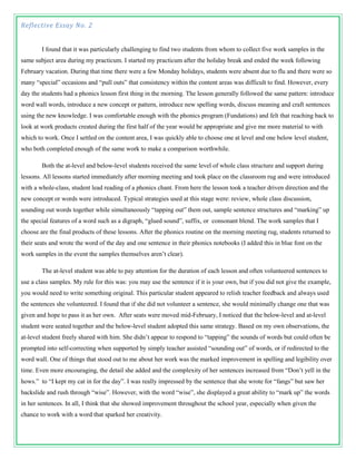 Standard B | DOCX | Educational Assessment | Education