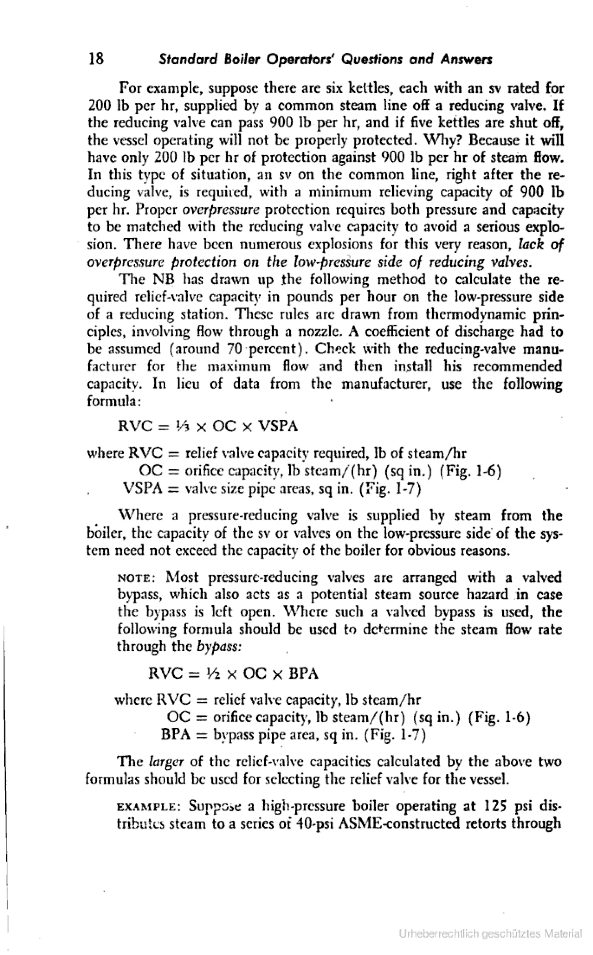 standard operating boiler question and answers | PDF