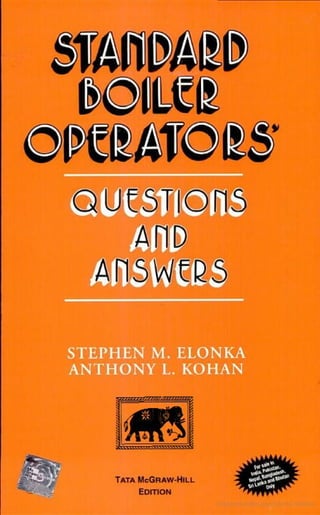 standard operating boiler question and answers | PDF