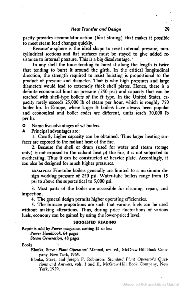 standard operating boiler question and answers | PDF