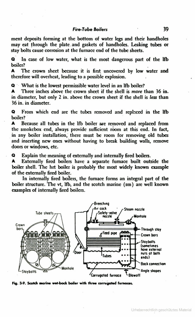 standard operating boiler question and answers | PDF