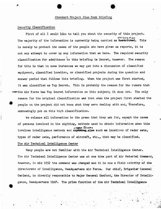 Standard briefing | PDF