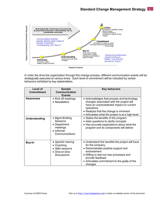 Change Management Strategy | PDF
