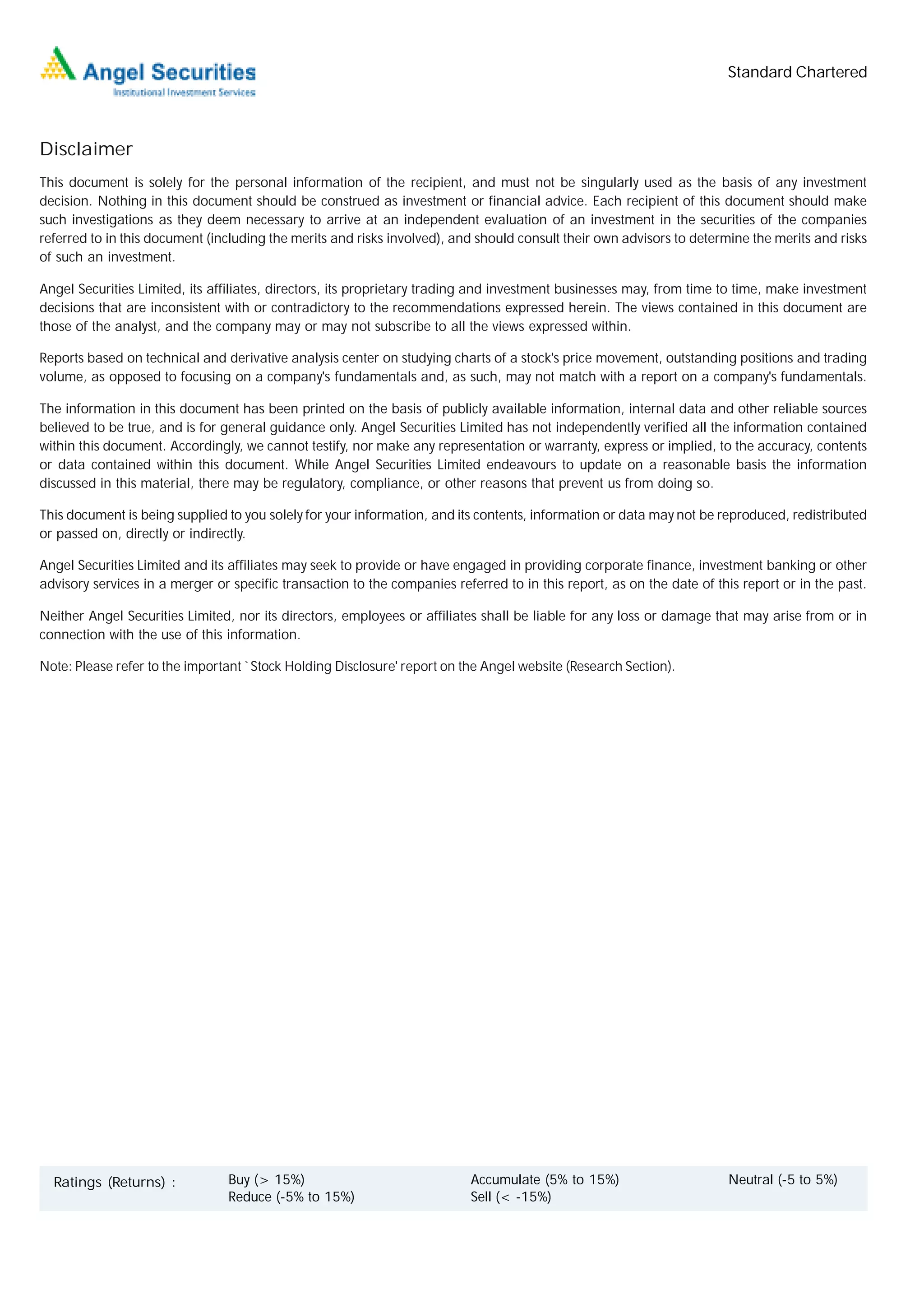 Standard chartered ipo note - 25-05-10 | PDF