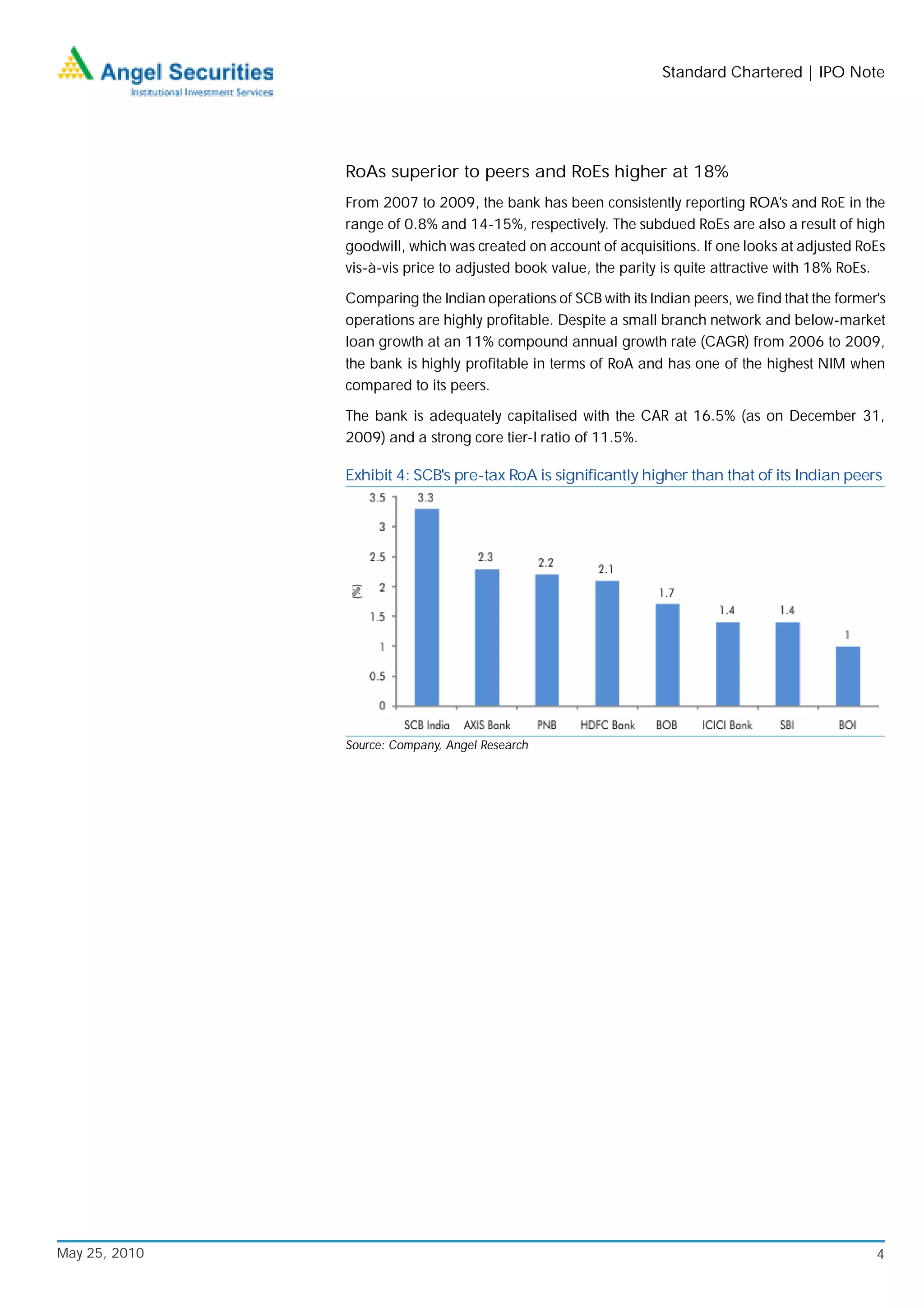 Standard chartered ipo note - 25-05-10 | PDF | Business Banking ...