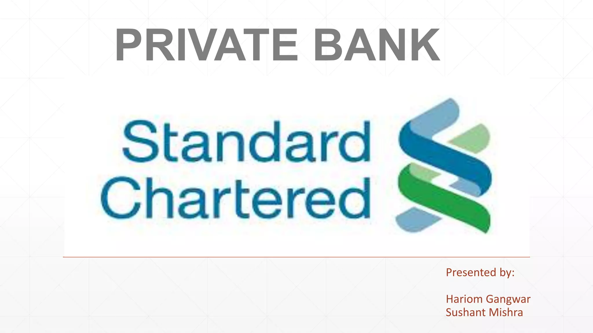 Standard chartered bank | PPTX