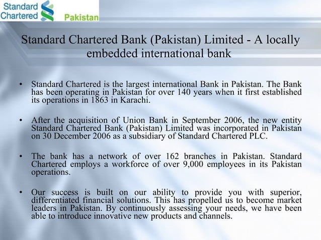 Standard Chartered Bank | PPT