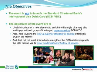 Standard Chartered Bank Pitching | PPT