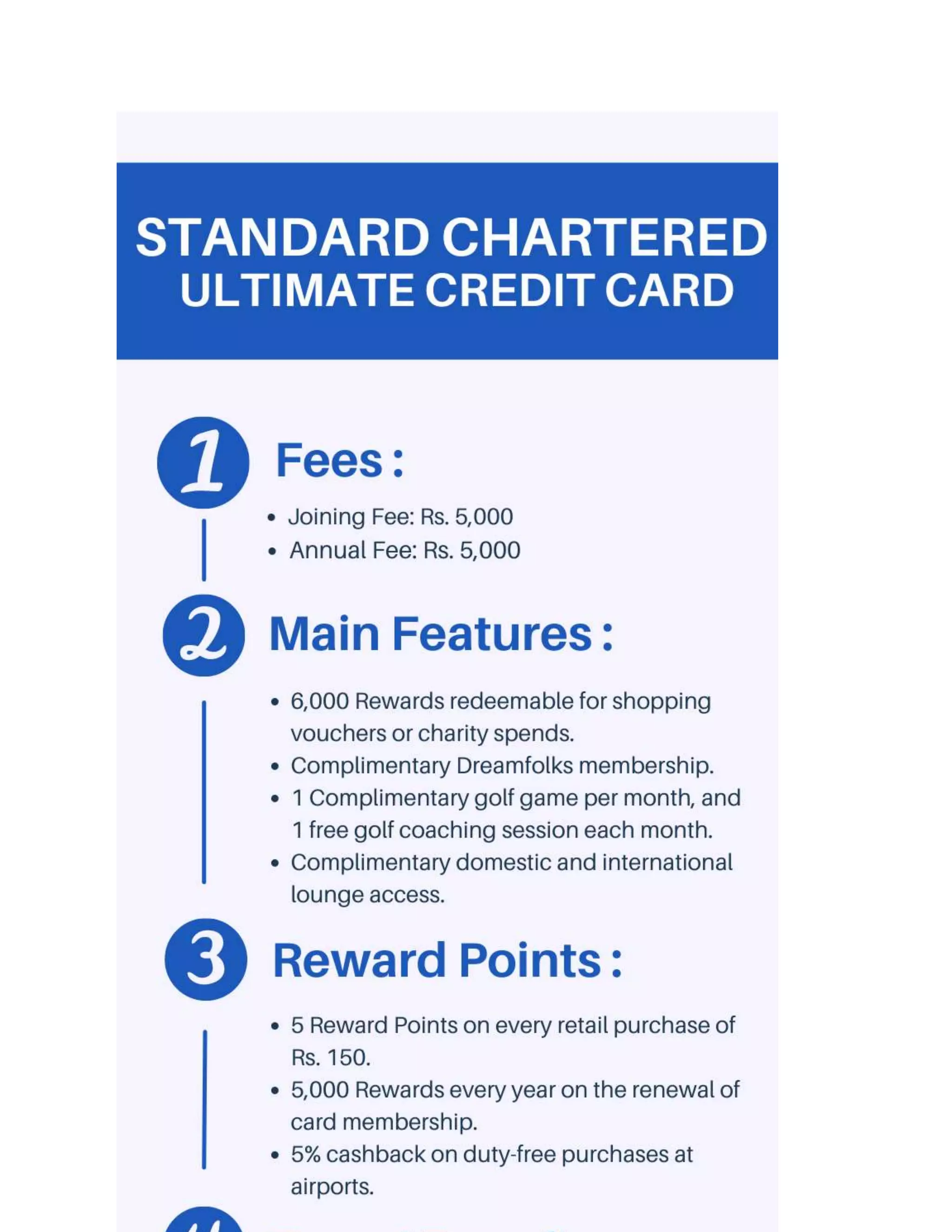 Standard Chartered Ultimate Credit Card | DOC