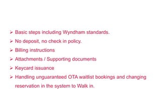 Standard Check-in Procedure.ppt1.ppt | Credit Cards | Personal Debt