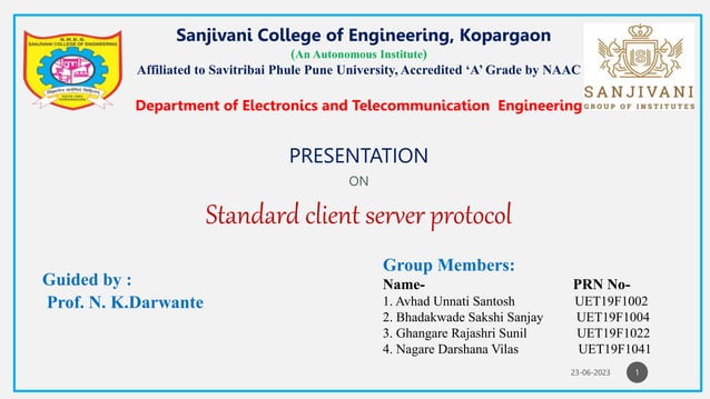 Standard client server protocol.pptx