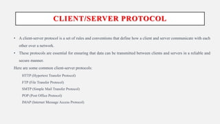 Standard client server protocol.pptx