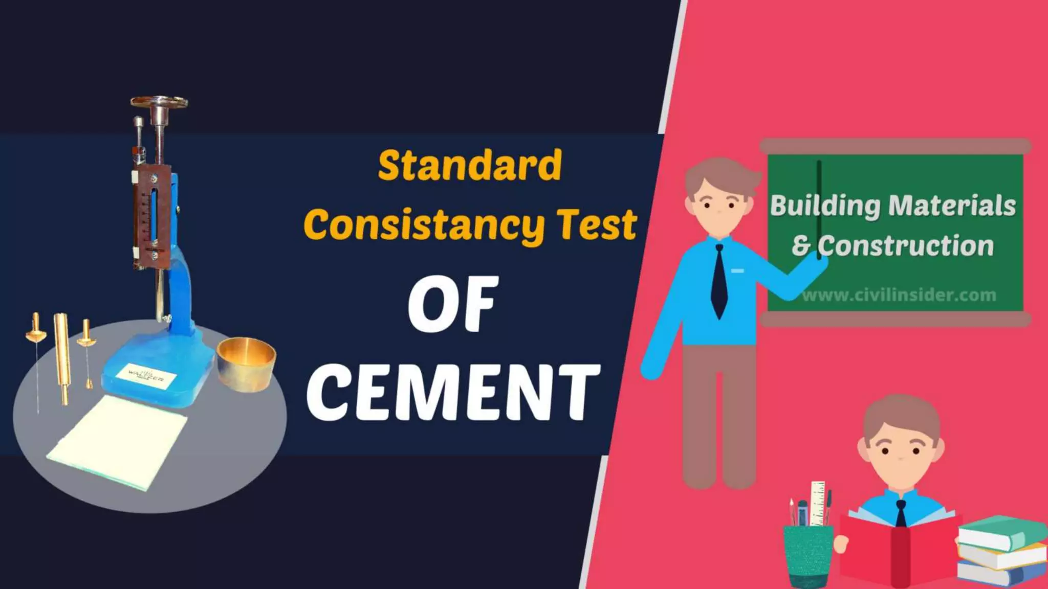 How to determine Standard consistency of cement? | PPTX