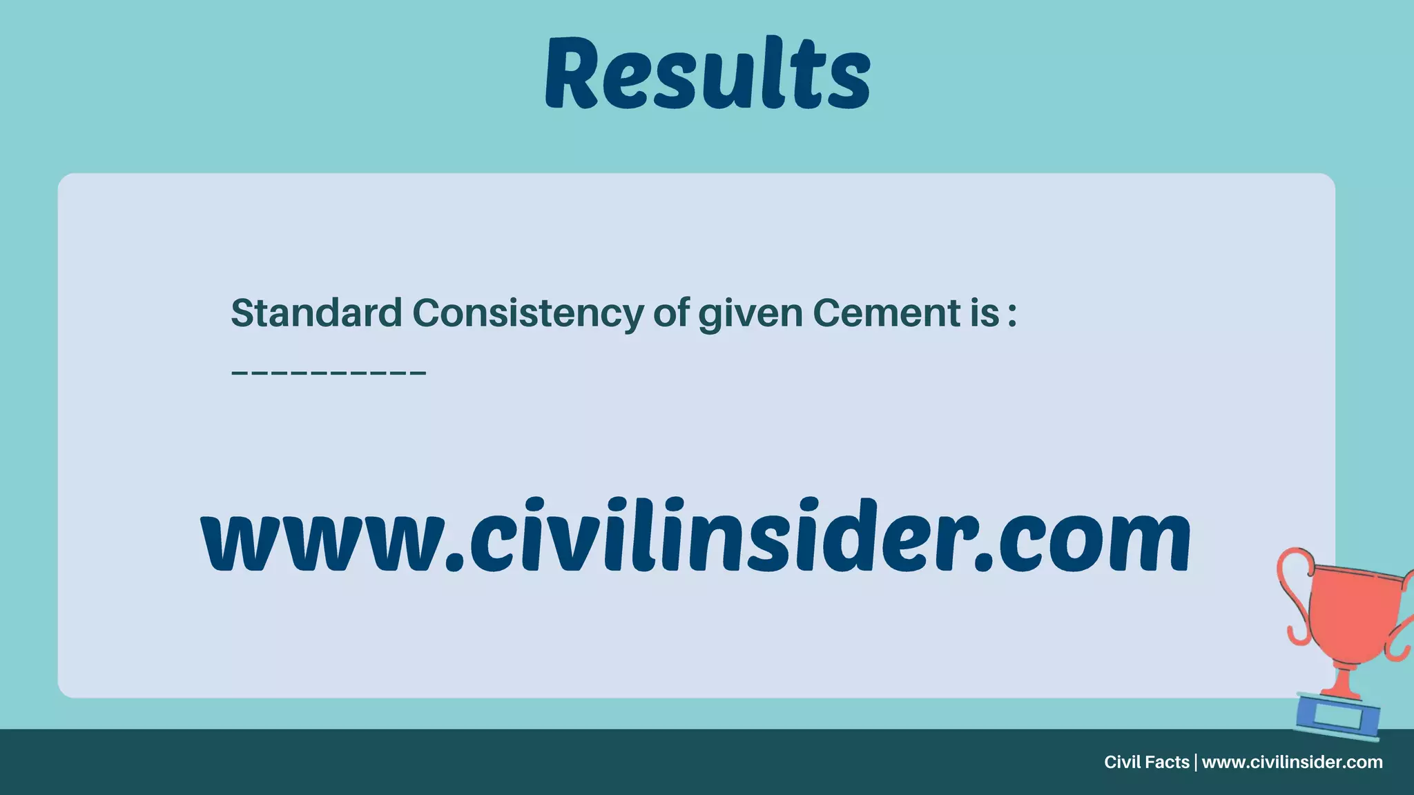 How to determine Standard consistency of cement? | PPTX