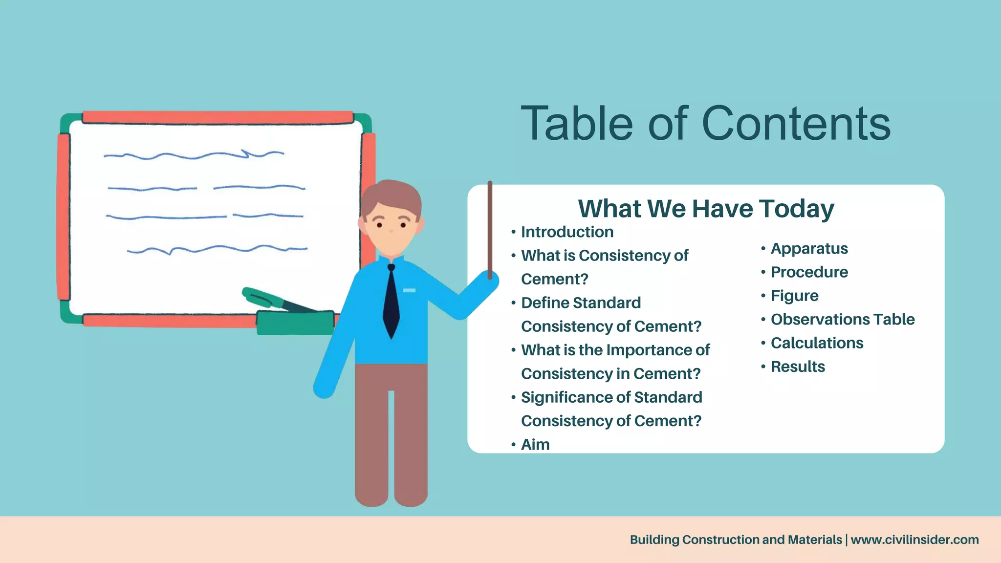 How to determine Standard consistency of cement? | PPTX