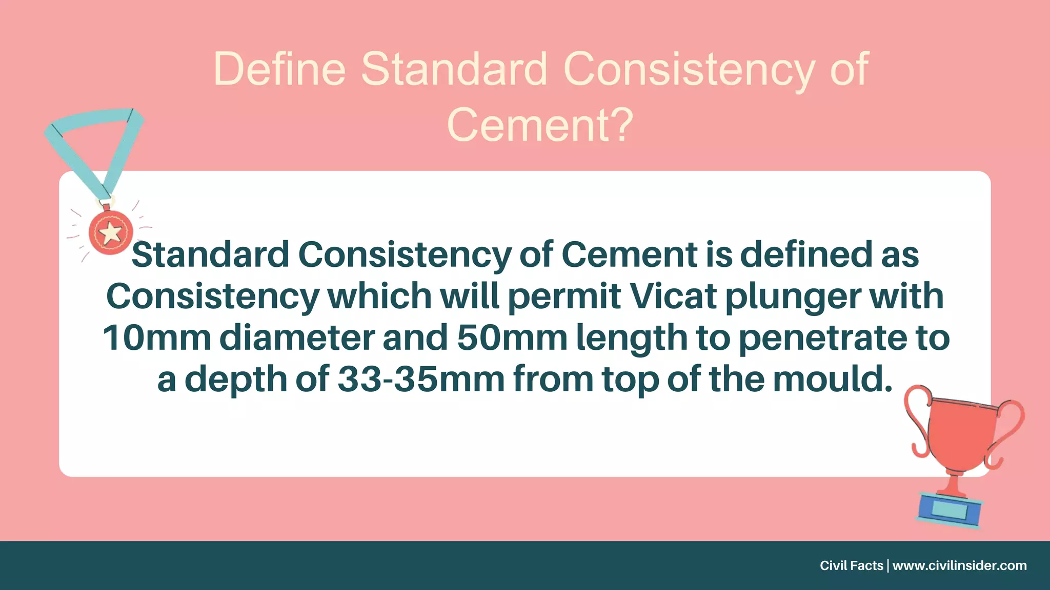 How to determine Standard consistency of cement? | PPTX