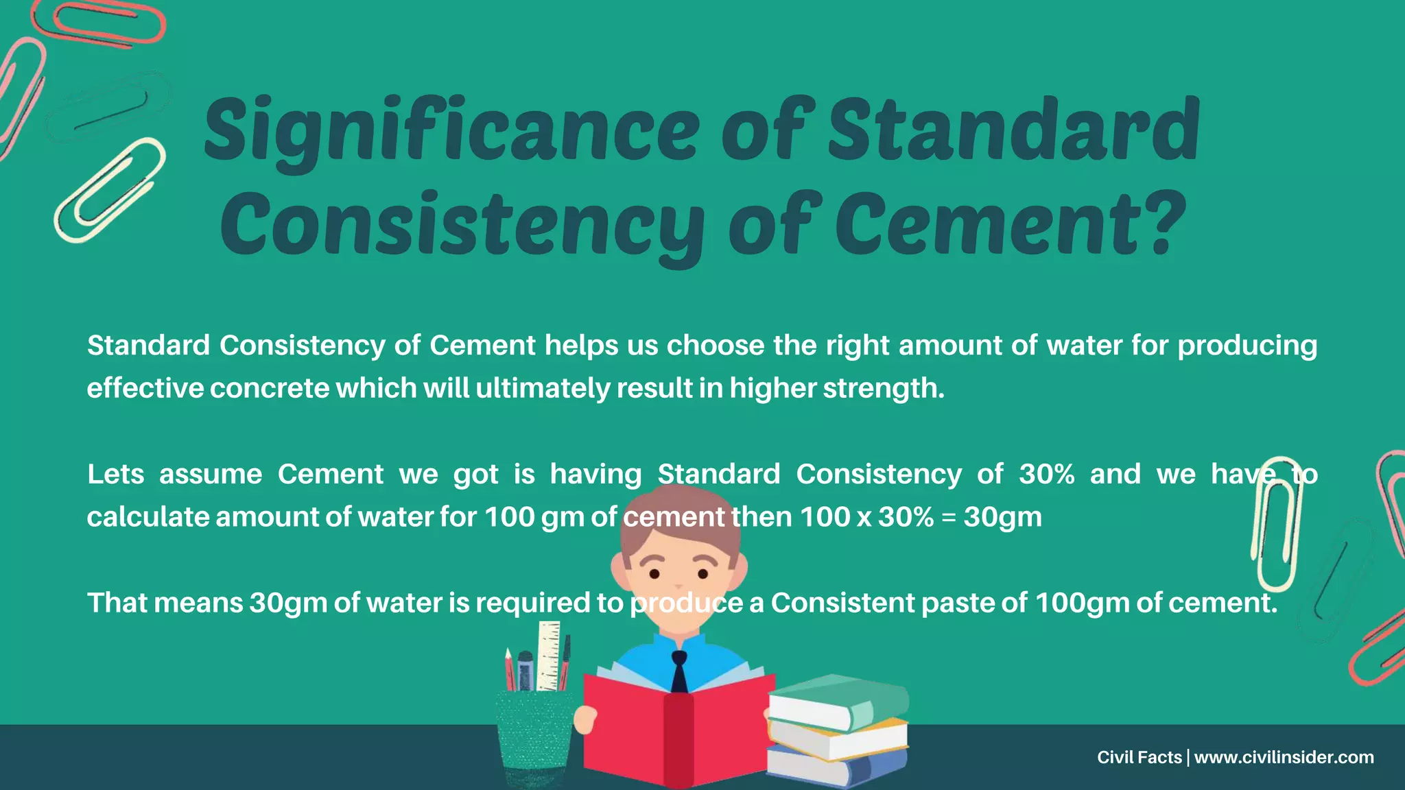 How to determine Standard consistency of cement? | PPTX