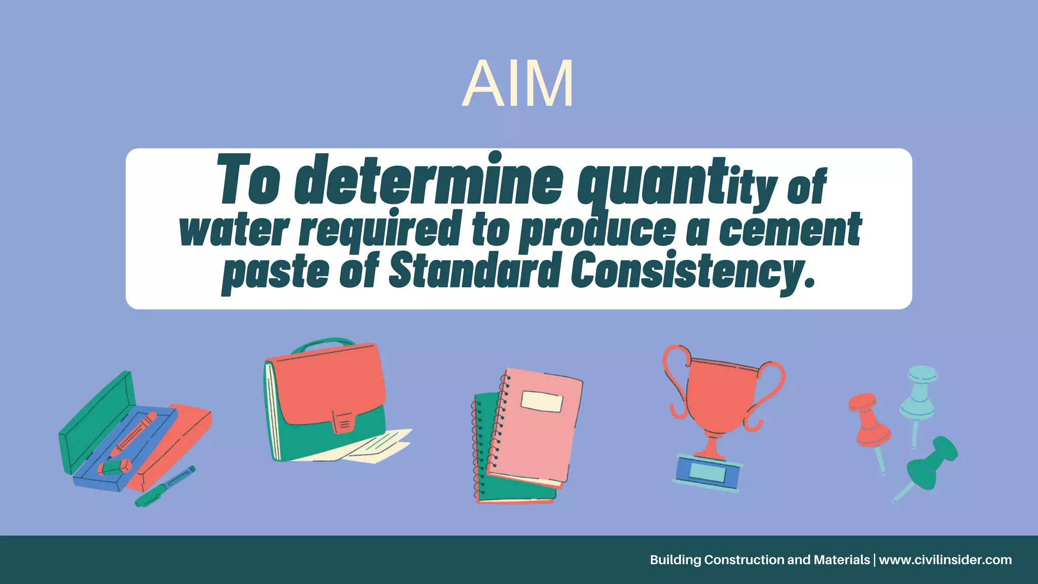 How to determine Standard consistency of cement? | PPTX