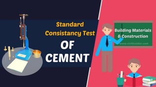 How to determine Standard consistency of cement? | PPTX