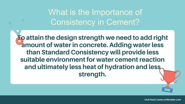 How to determine Standard consistency of cement? | PPTX