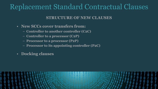 Replacement standard contractual clauses | PPT