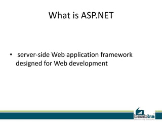 Standard control in asp.net
