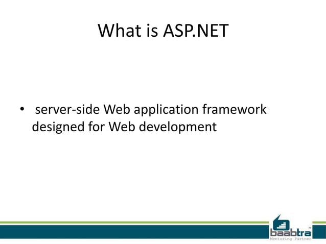 Standard control in asp.net